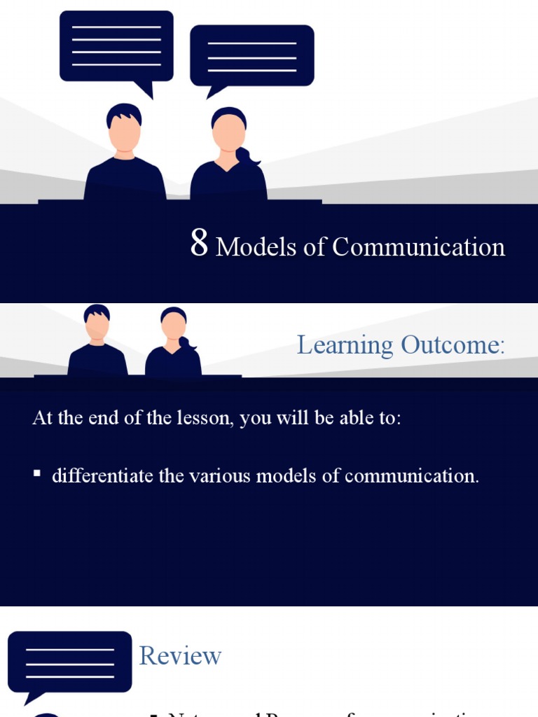 Models of Communication | PDF | Communication | Target Audience