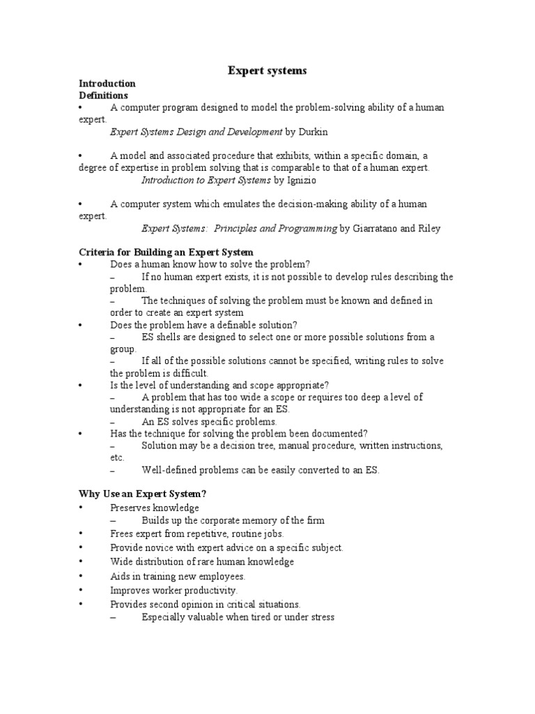 Understanding Expert Systems: Design & Use | PDF | Expert | Inference