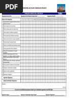 Driver Assessment Checklist | PDF | Vehicles | Landing Gear