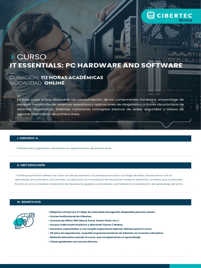 It Essentials | PDF | Red de computadoras | Hardware de la computadora