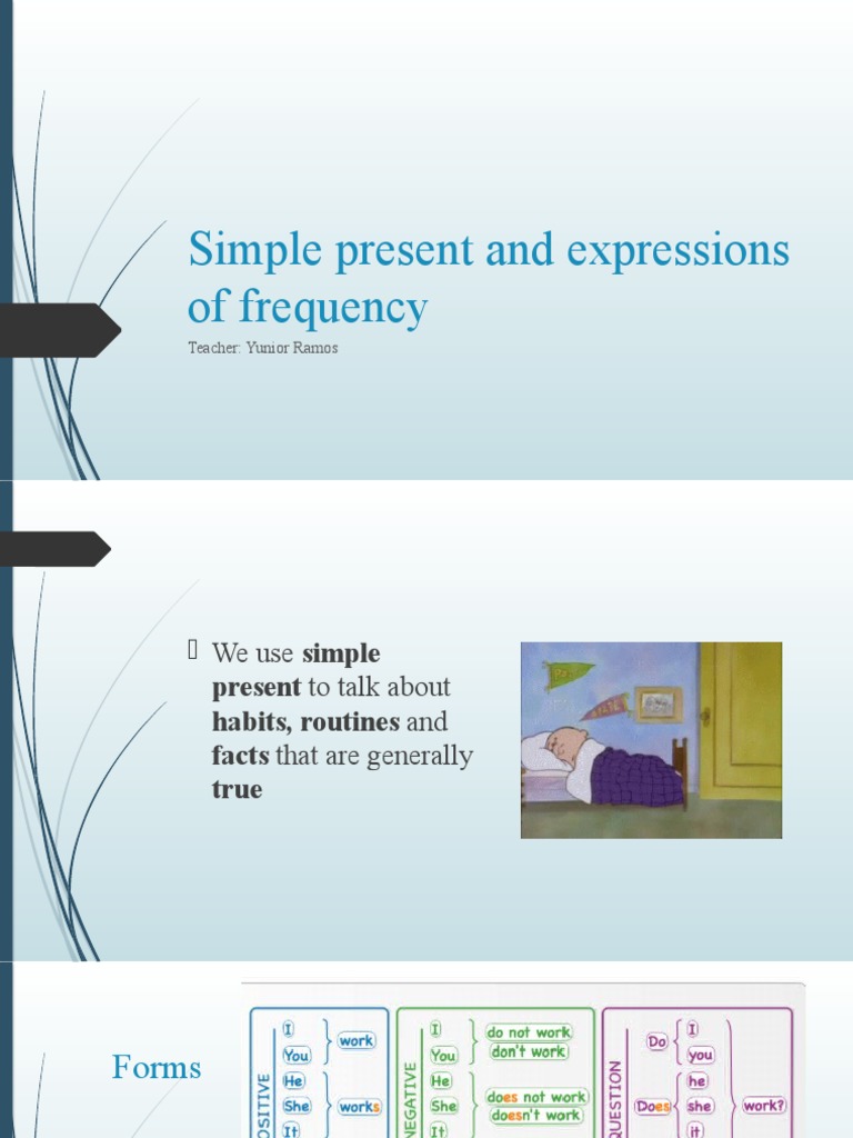 Simple Present and Expressions of Frequency | PDF