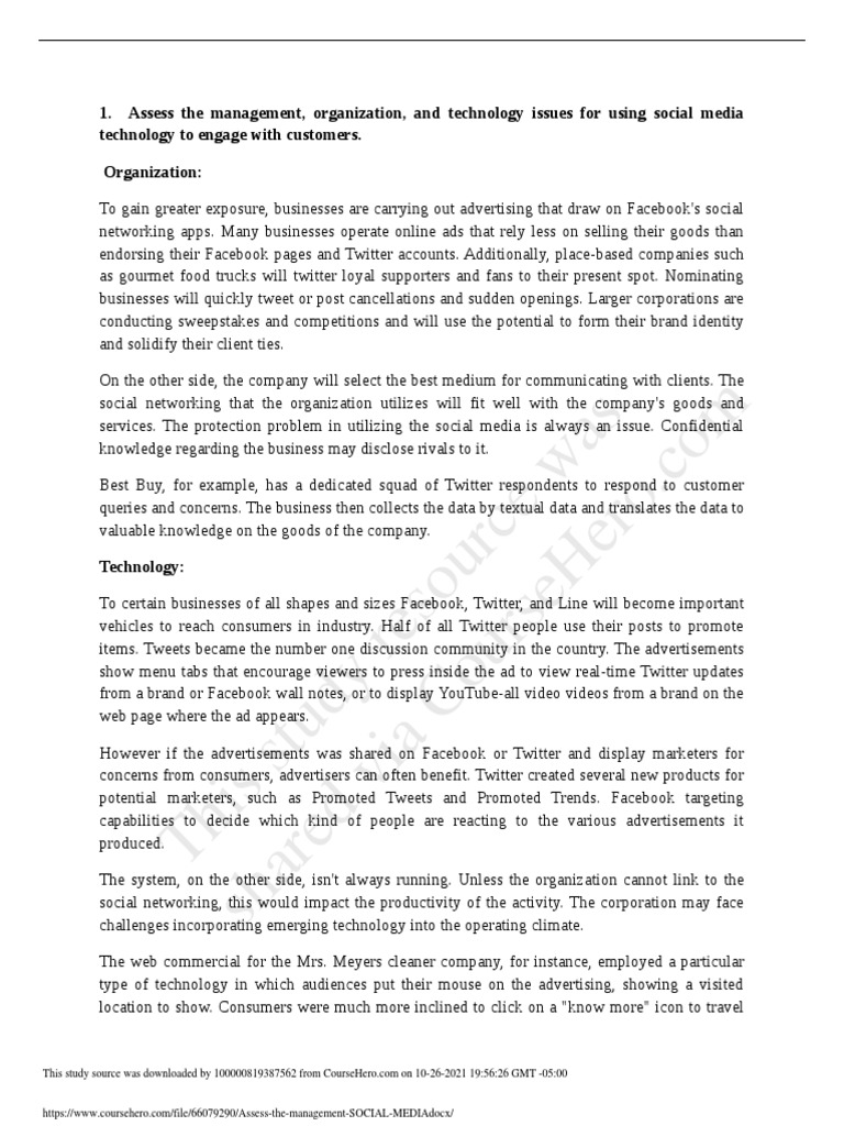 Case Study - CourseHero | PDF | Advertising | Social Networking Service