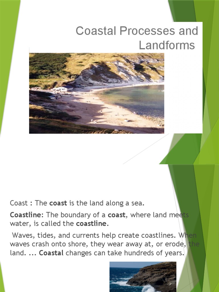 Coastal Processes and Landforms Explained | PDF | Beach | Coast