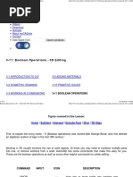 SolidWorks Boolean Operations Guide | PDF
