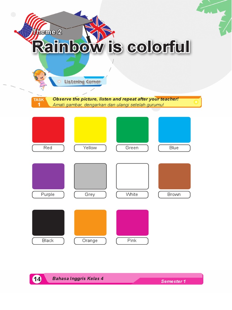 Mengenal Warna dalam Bahasa Inggris | PDF | General Fiction