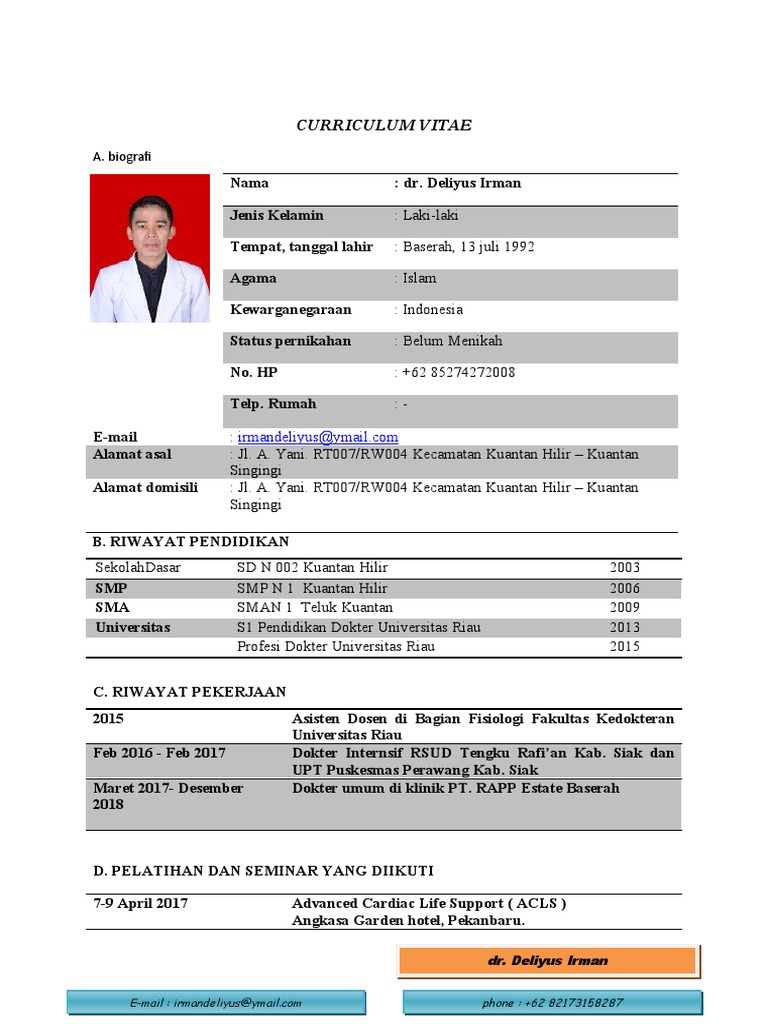 Curiculum Vitae | PDF