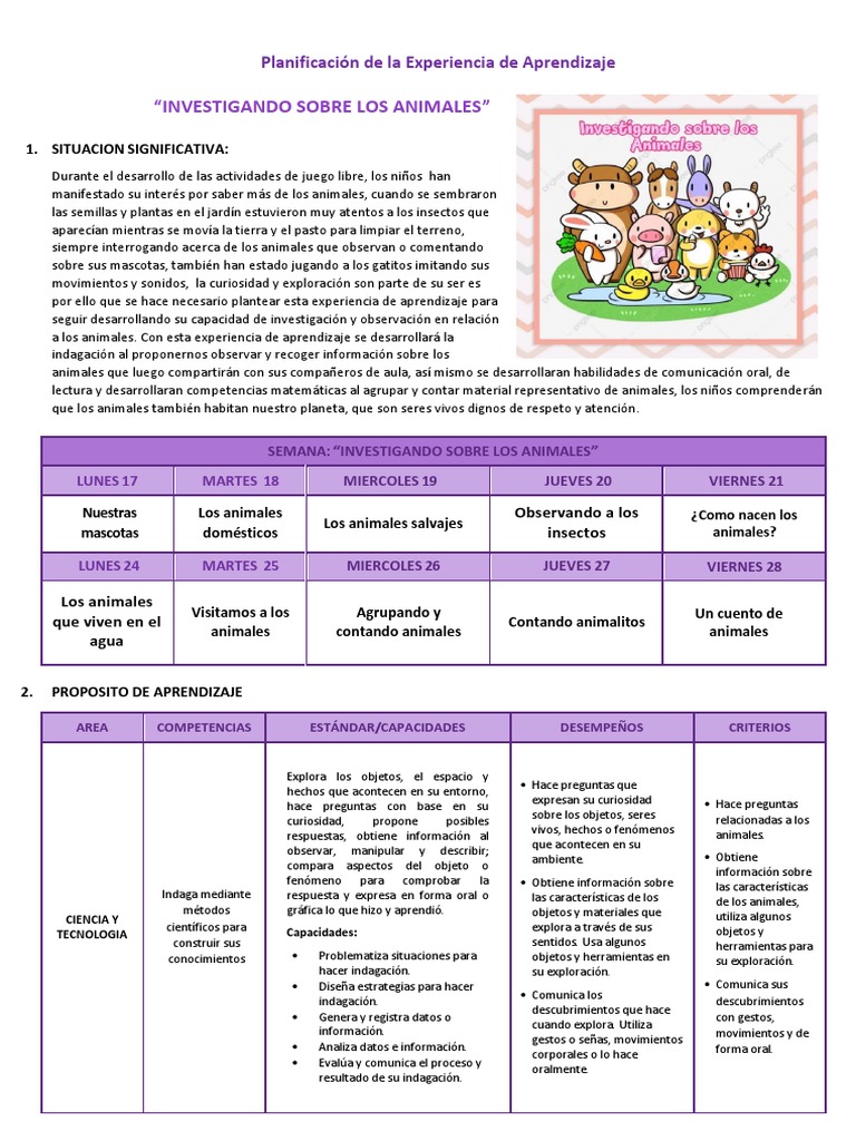 SEM. 25 DEL 17 Al 28 DE OCTUBRE - 3 AÑOS PLANIFICACION | PDF | Información | Dibujo
