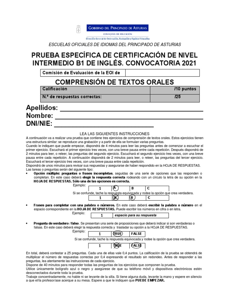 Def in B1 Cto 2021 | PDF | Educacion de idiomas | Etapas educativas