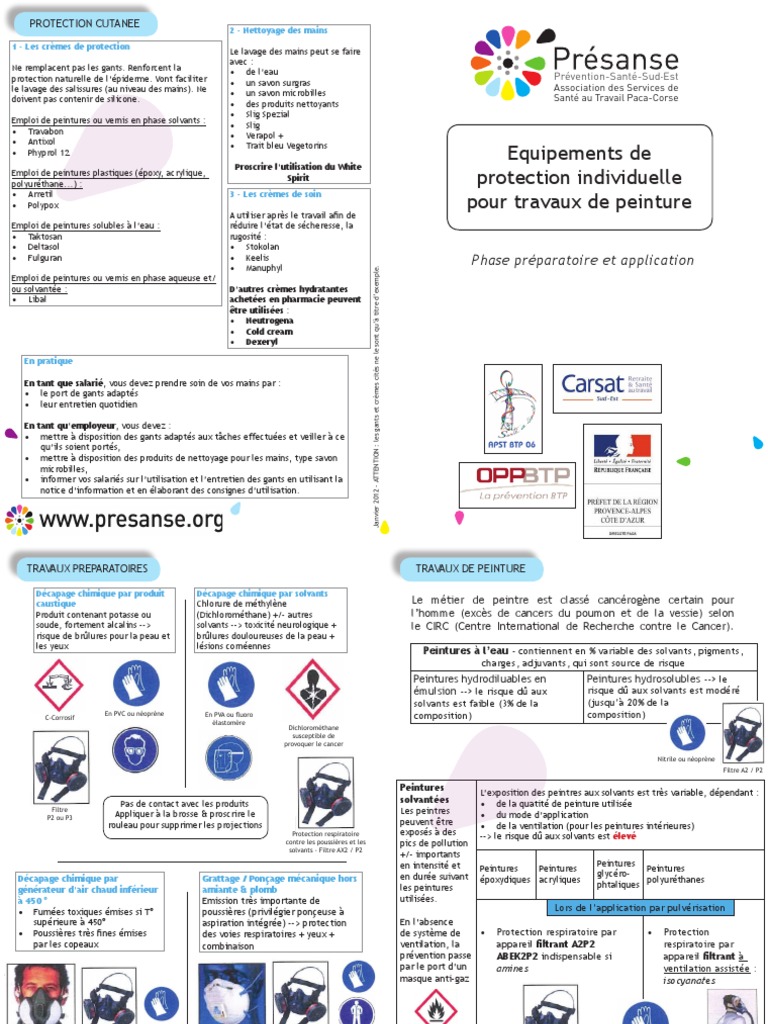 Brochure Epi Pour Travaux de Peinture | PDF | Peinture | Chimie