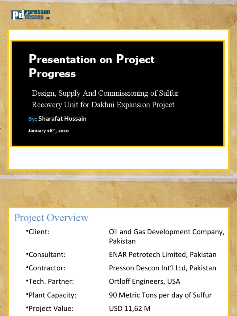 Presentation (SRU) | PDF | Technology & Engineering