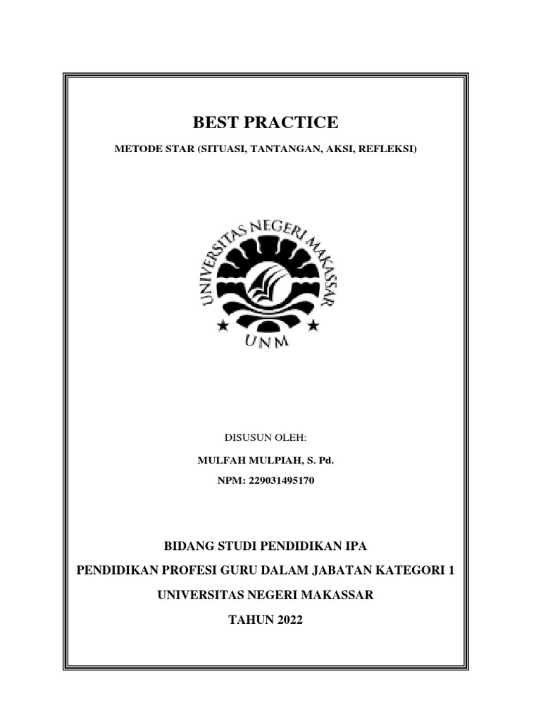 LK 3.1 Best Practice Aksi 1 | PDF