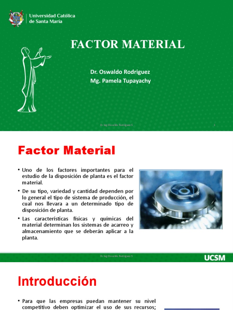 Factor Material FINAL | PDF | Tecnología