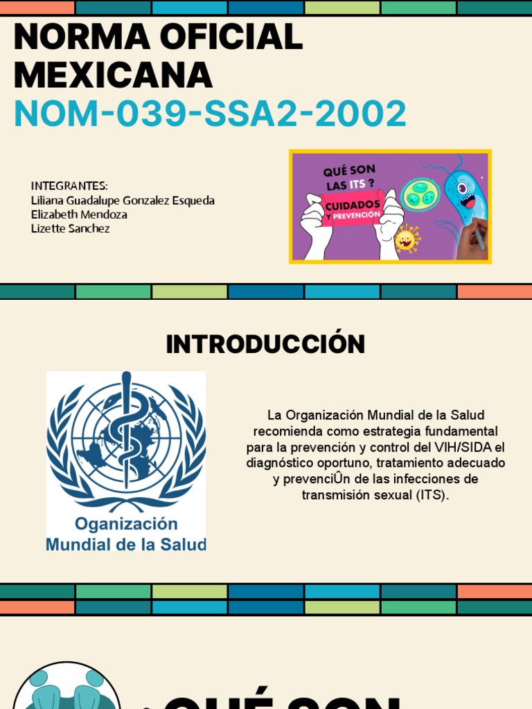 Norma 039 | PDF | Infección transmitida sexualmente | Diagnostico medico