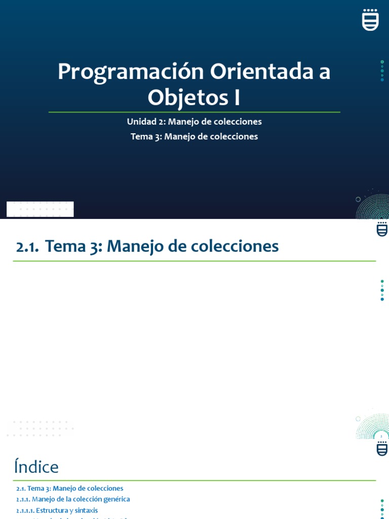 PPT 2022 03 U02 T03 Programación Orientada A Objetos I (1892) | PDF | C Sharp (lenguaje de ...