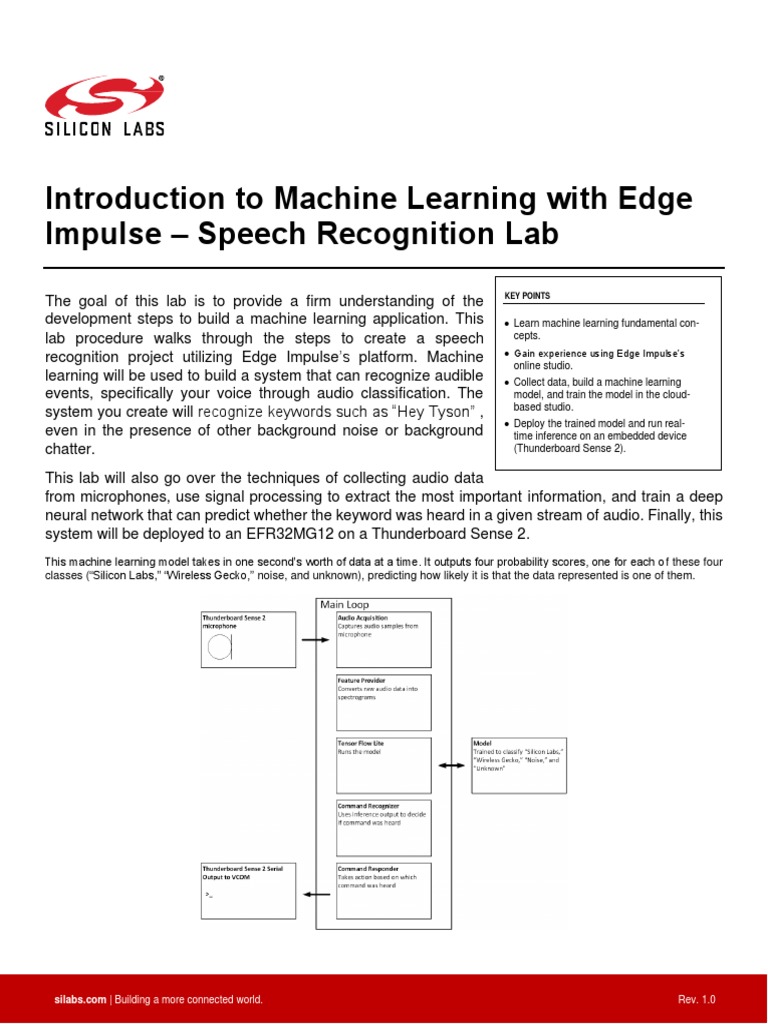 ML Speech Recognition Lab Manual - Public | PDF | Machine Learning | Speech Recognition