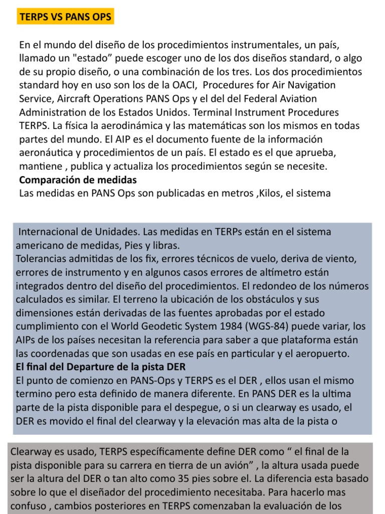 Pans Terps | PDF | Aeropuerto | Aeronave