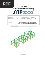 Perhitungan Gording, Rafter, Dan Kolom GHGH | PDF