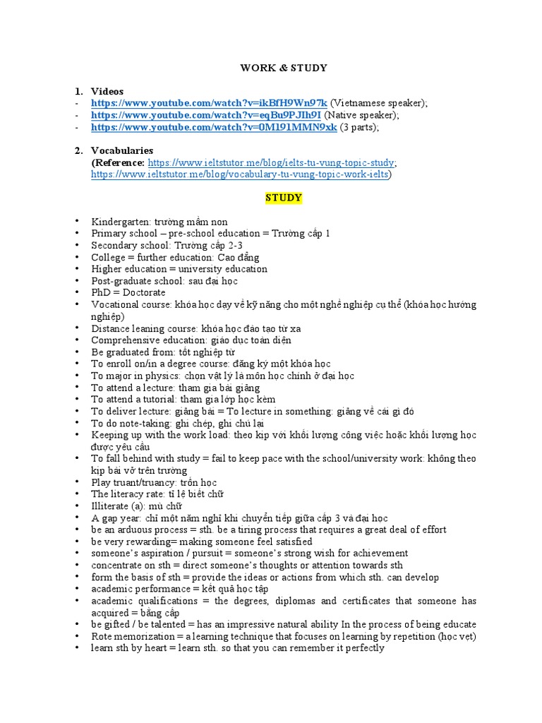 Work Study | PDF
