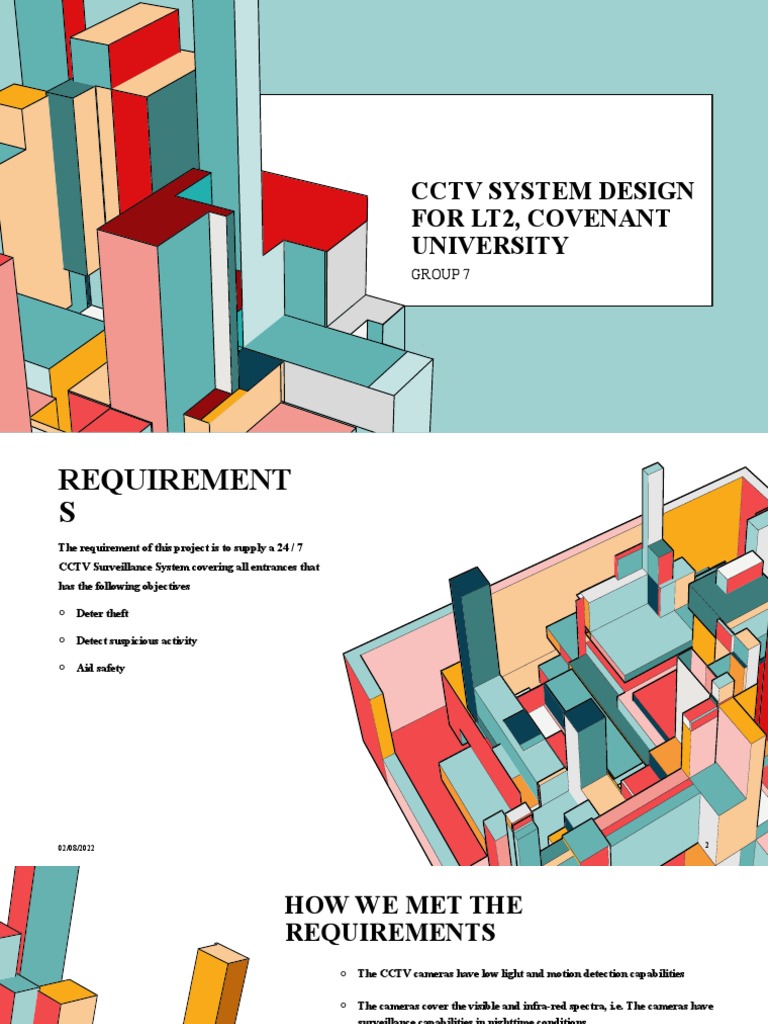 CCTV System Design For Lt2, Covenant University | PDF