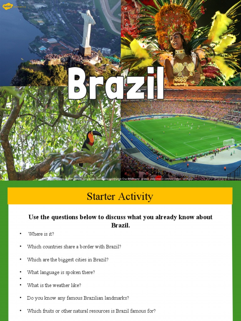 Explore Brazil: Geography, Culture, and More | PDF | Rainforest | Rio ...
