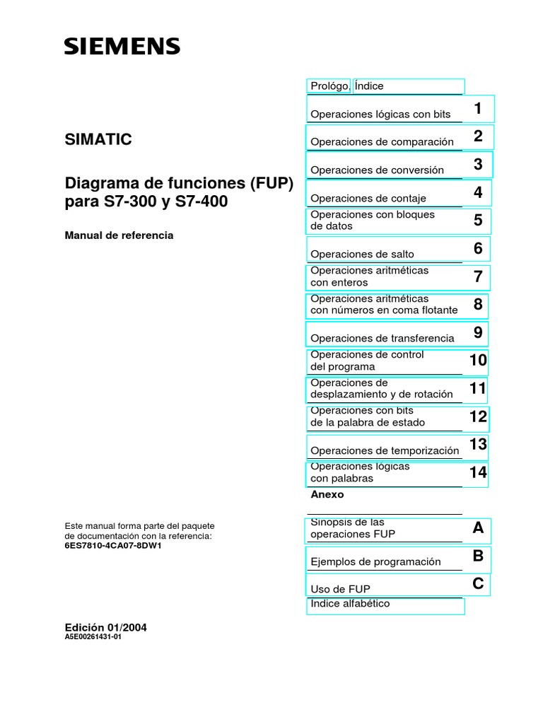 Function Block Diagram (FBD) For S7-300 and S7-400 Programming ...