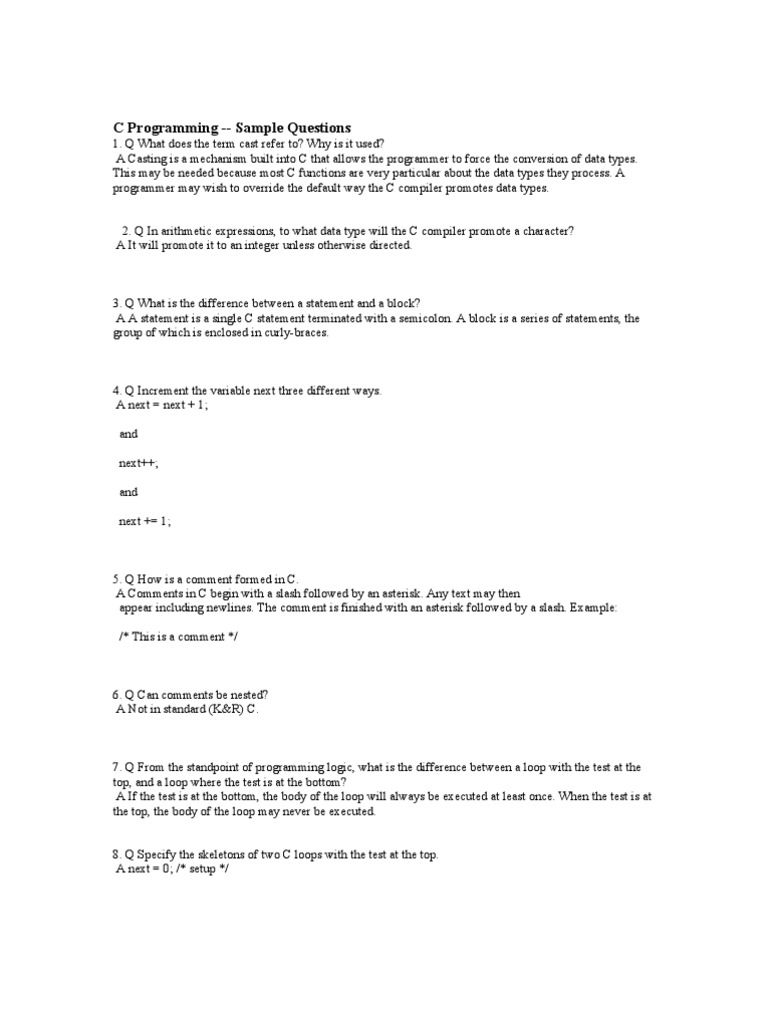 C Programming | PDF | C (Programming Language) | Pointer (Computer Programming)