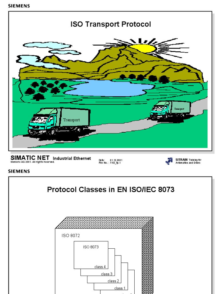 ISO Transport Protocol: Simatic Net | PDF | Ethernet ...