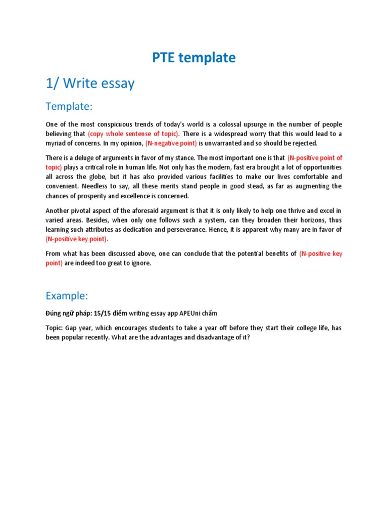 PTE Template | PDF | Cognitive Science | Cognition