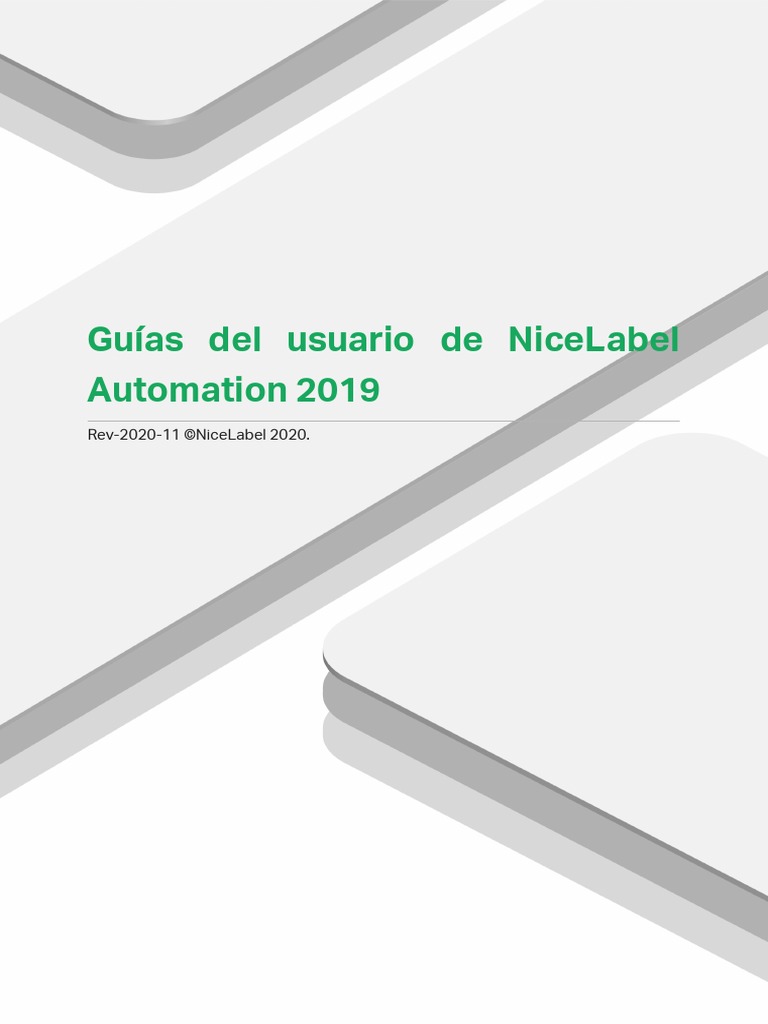Ug NiceLabel - Automation Es | PDF | Archivo de computadora | Impresora ...