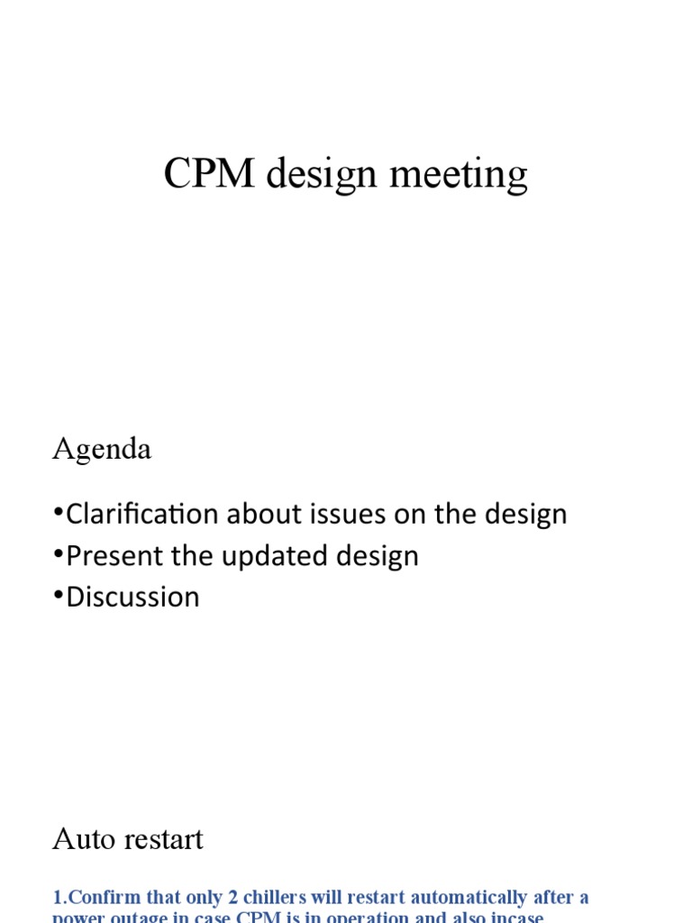 CPM Design Issue | PDF | Home & Garden | Technology & Engineering