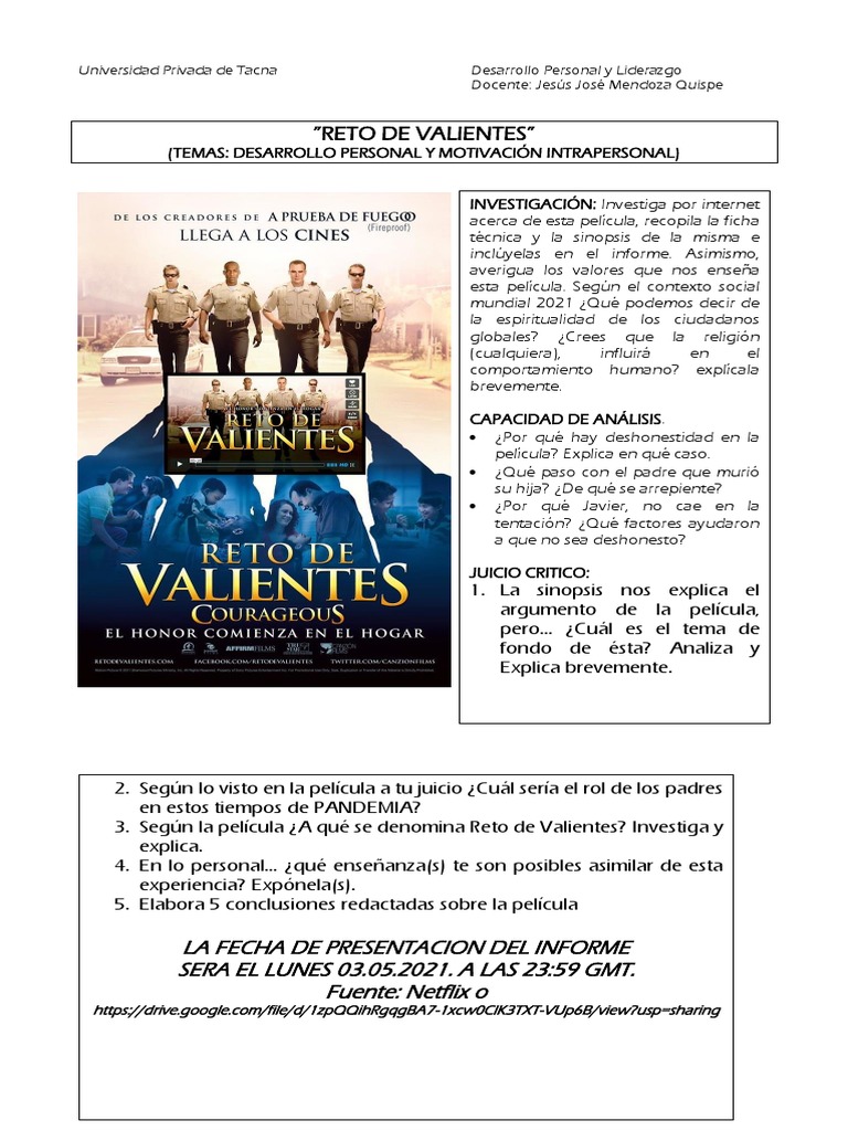 Reto de Valientes | PDF