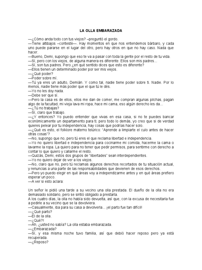 La Olla Embarazada | PDF