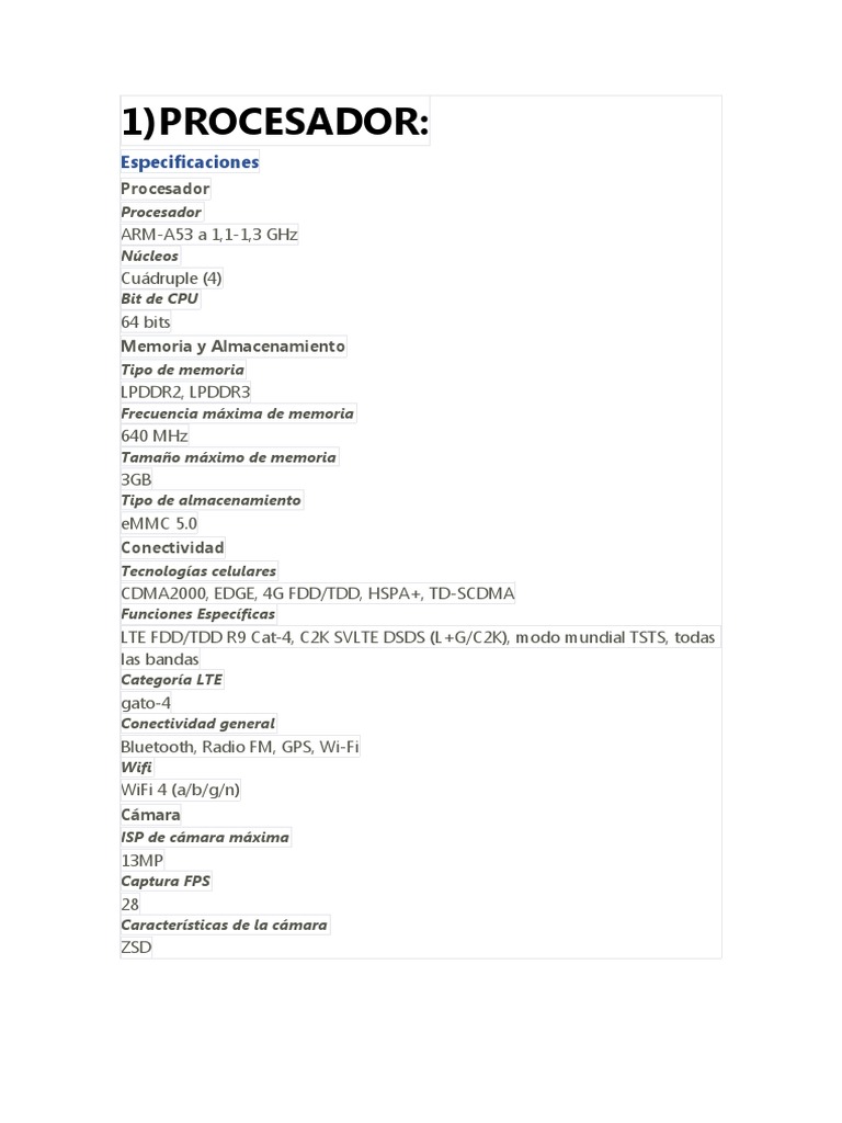 Componente Eléctricos | PDF | 3 G | Acceso a paquetes de alta velocidad