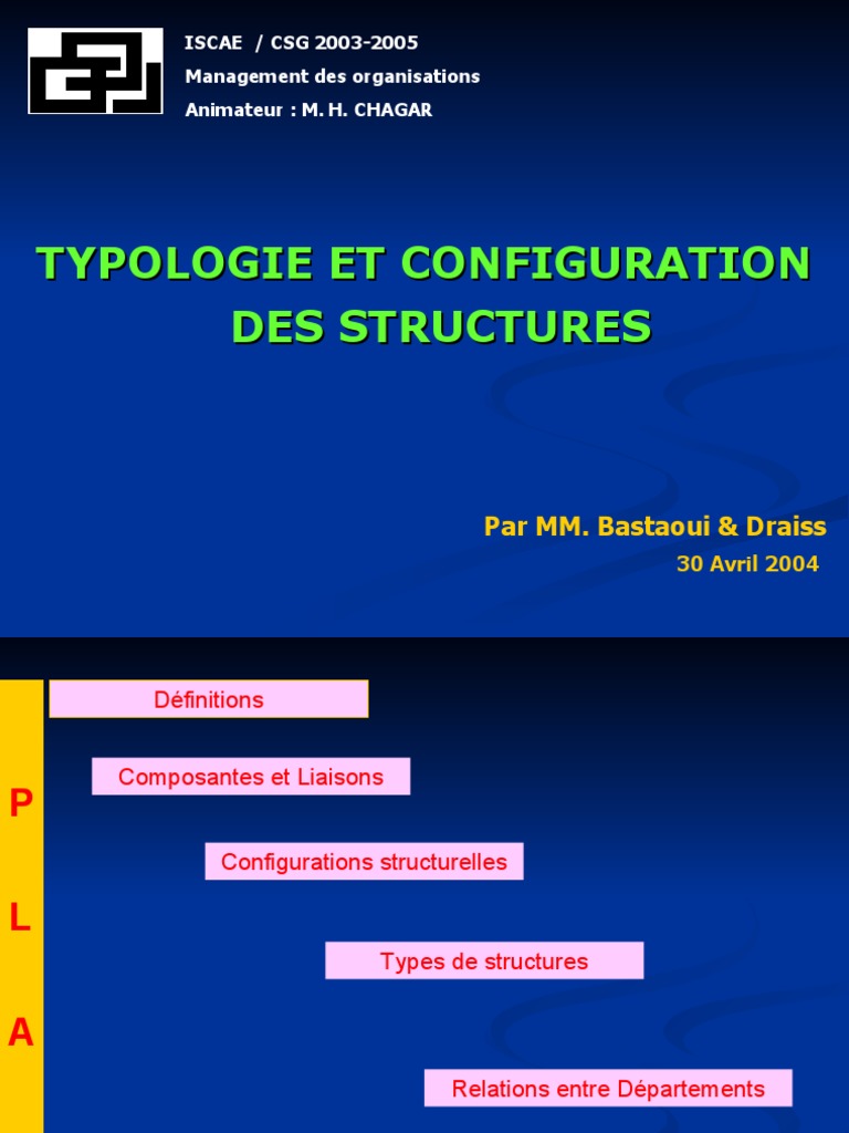 Configuration Des Structures | PDF | Business