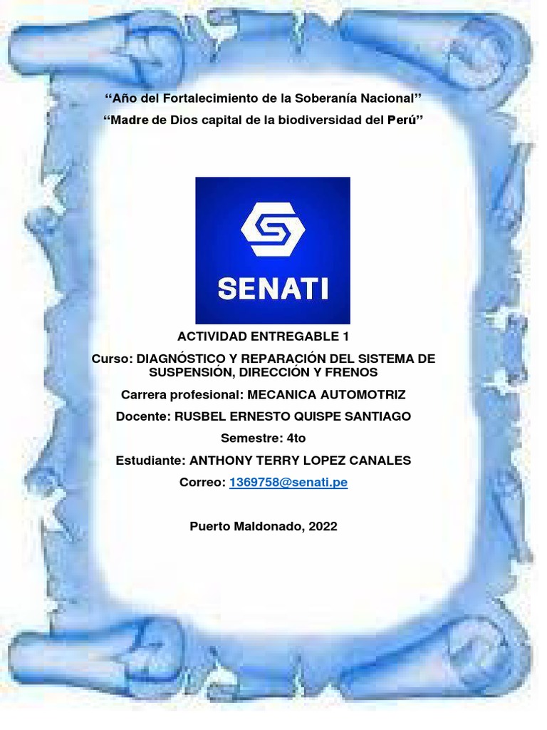 Act. Entregable 1 | PDF