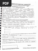 Wound Certificate Case Reports | PDF | Biomechanics | Human Anatomy