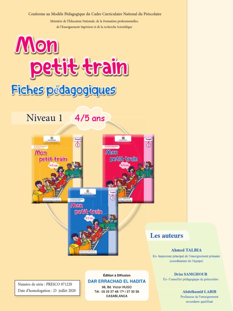 Fiches pédagogiques pour le préscolaire | PDF | Apprentissage | Méthode ...