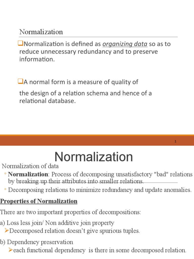 Unit 2 Normalization-3 | PDF | Data Model | Computer Data