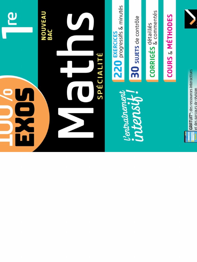 Maths Premiere S Exos | PDF