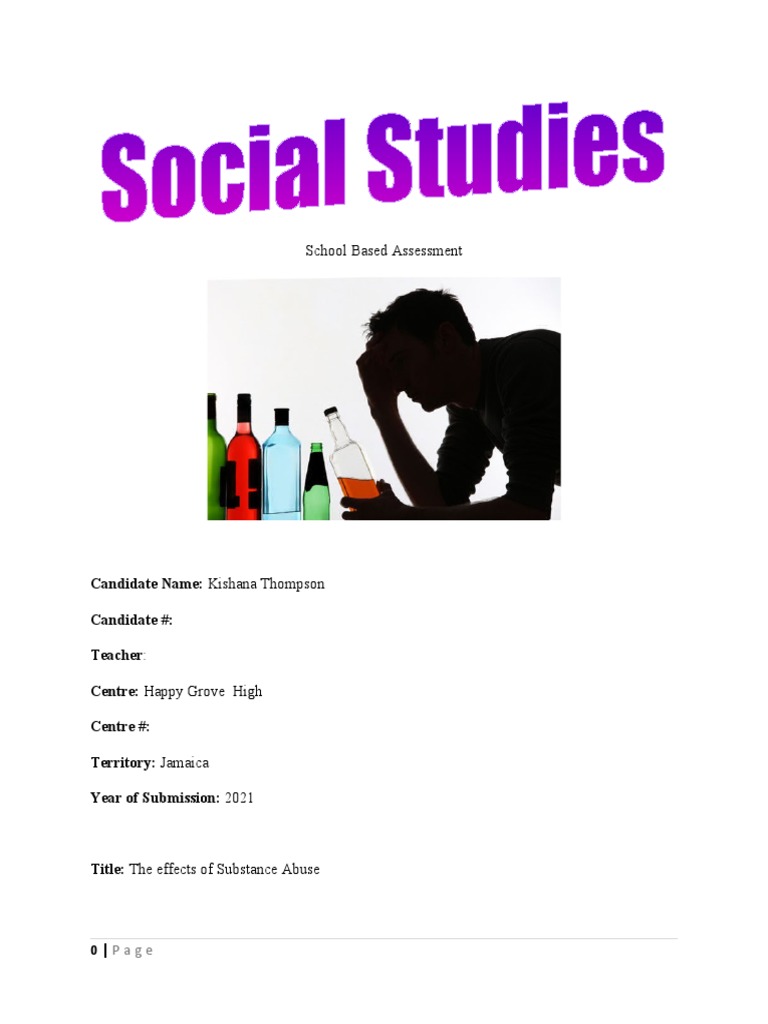 Substance ABUSE SBA Fair Prospect | Download Free PDF | Adolescence ...