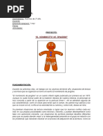 Secuencia Didáctica Hombrecito de Jengibre | PDF