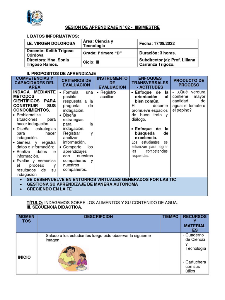 Ciencia y Tecnología #2 | PDF | sal | Evaluación
