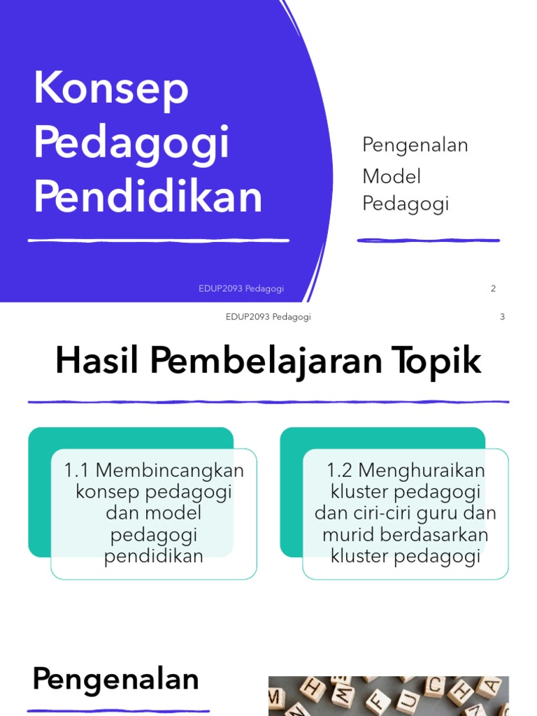 Konsep Pedagogi Pendidikan | PDF