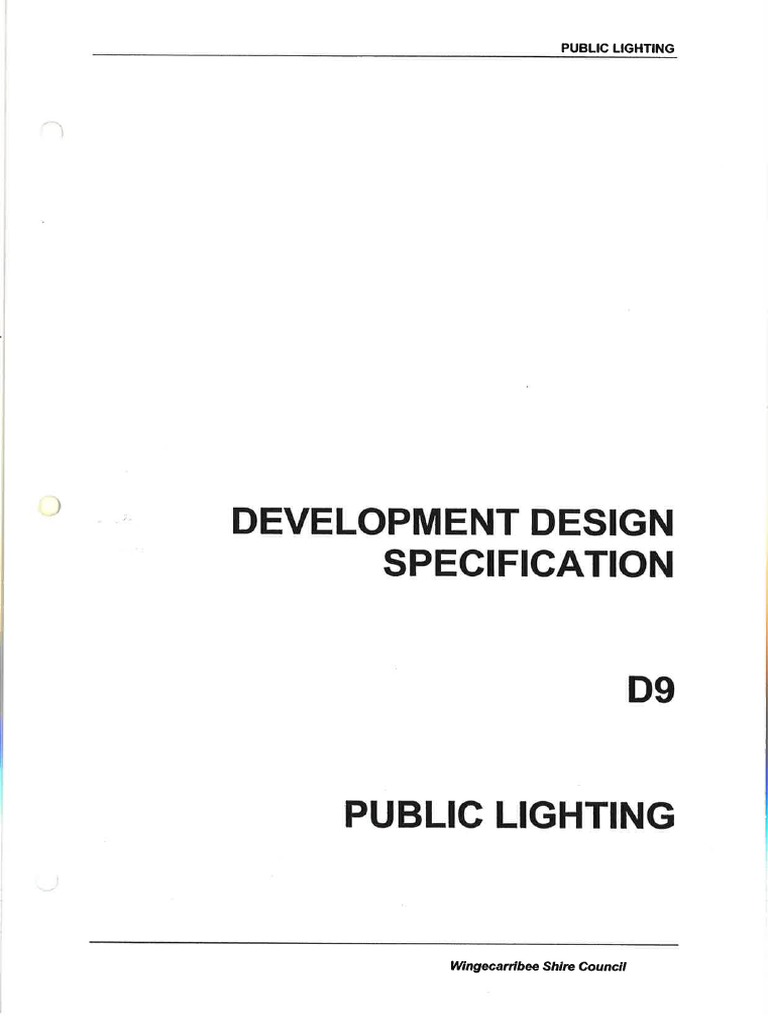 D9 Public Lighting | PDF