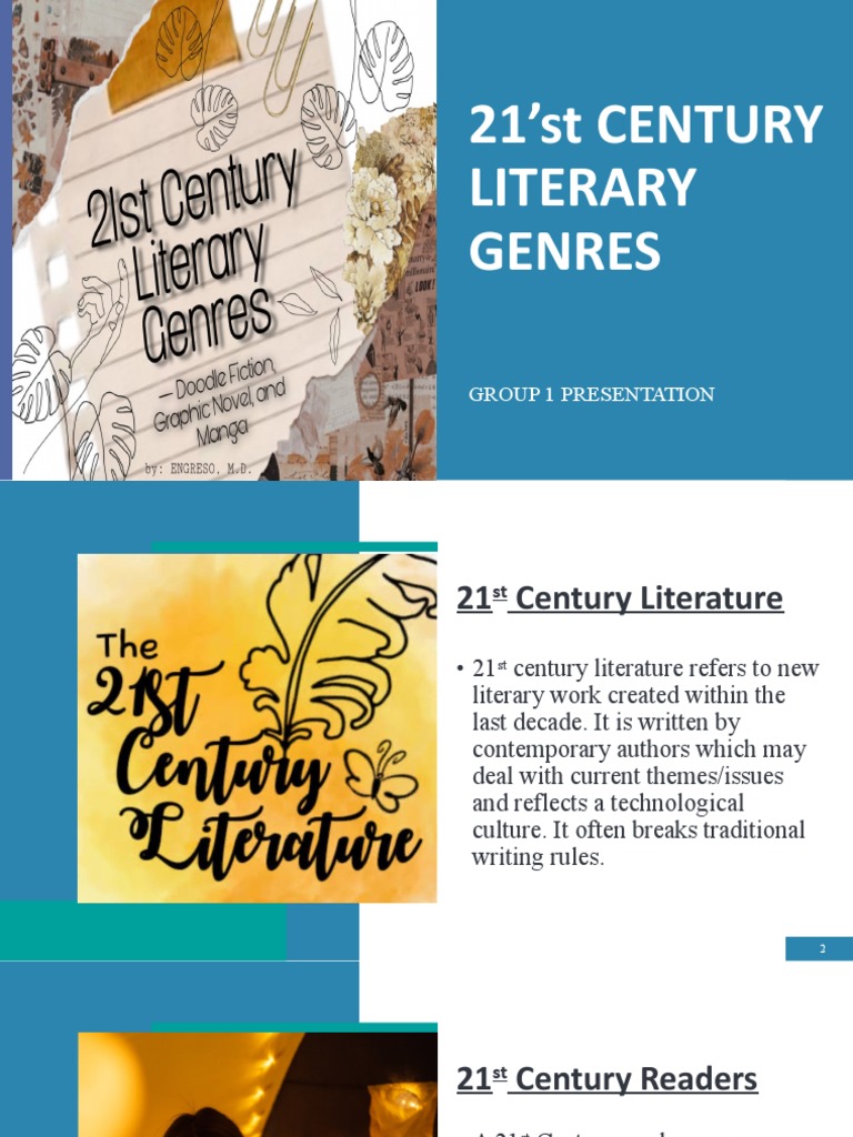 21st CENTURY LITERARY GENRES | PDF | Genre | Manga