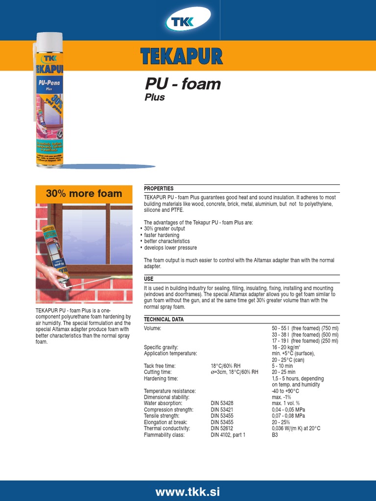 Tekapur Plus b3 en | PDF | Foam | Water