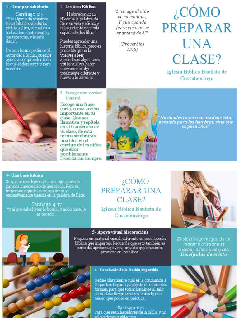 Guía para Enseñanza Bíblica Infantil | PDF | Biblia | Lección