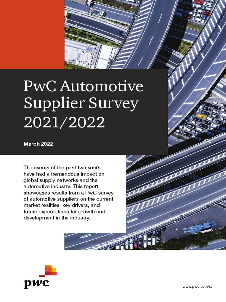 Automotive Supplier Survey | PDF | Supply Chain | Electric Vehicle