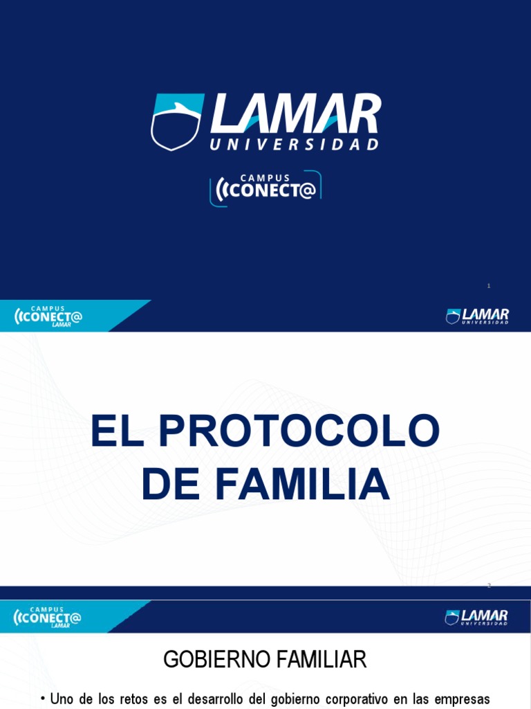 El Protocolo de Familia | PDF | Business | Familia