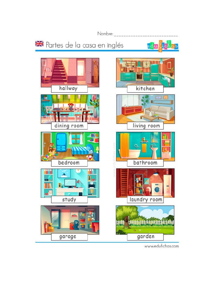 Las Partes de La Casa | PDF